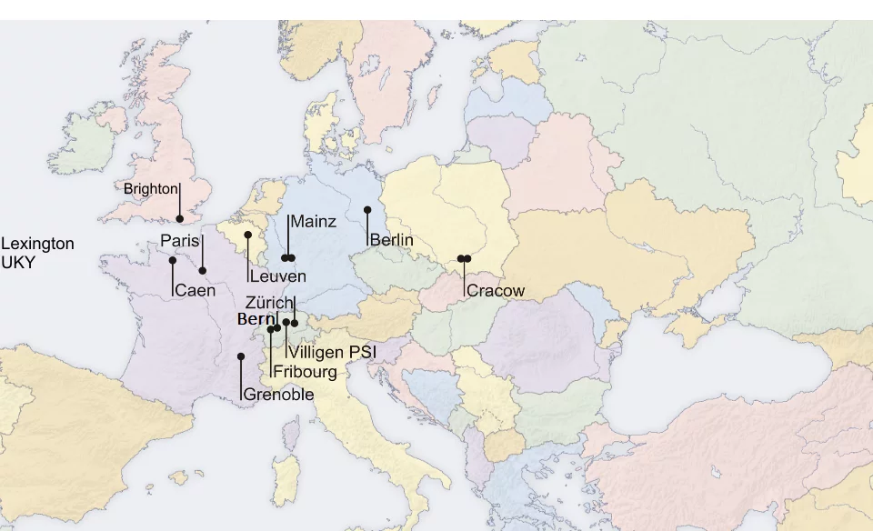 Collaborating institutions | nEDM Project | PSI