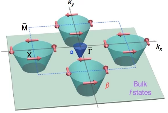 Direct observation of the spin texture in SmB6 as evidence of the ...