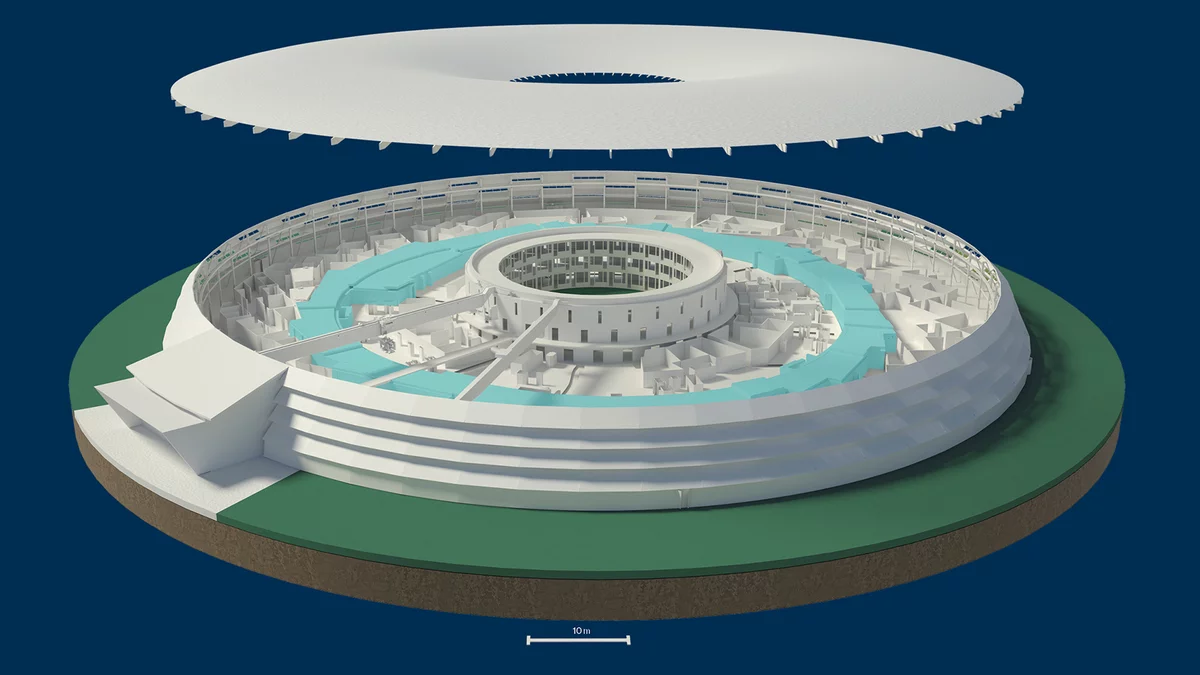 3D view: Swiss Light Source SLS | Our Research | Paul Scherrer Institut ...