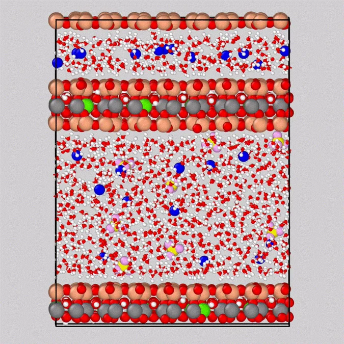 Molecular Dynamics Simulations, Gas diffusion, Argillaceous rocks | NES ...