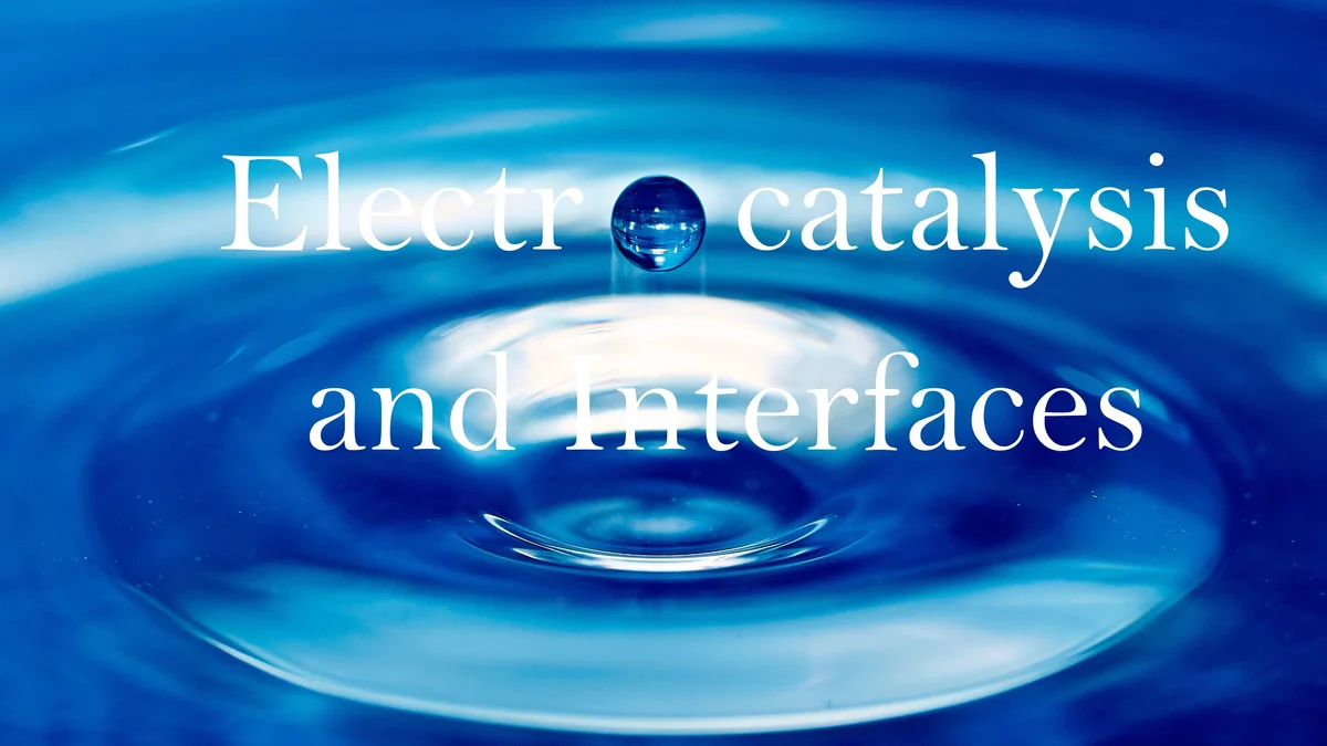 Electrocatalysis and Interfaces | LEC | Paul Scherrer Institut (PSI)