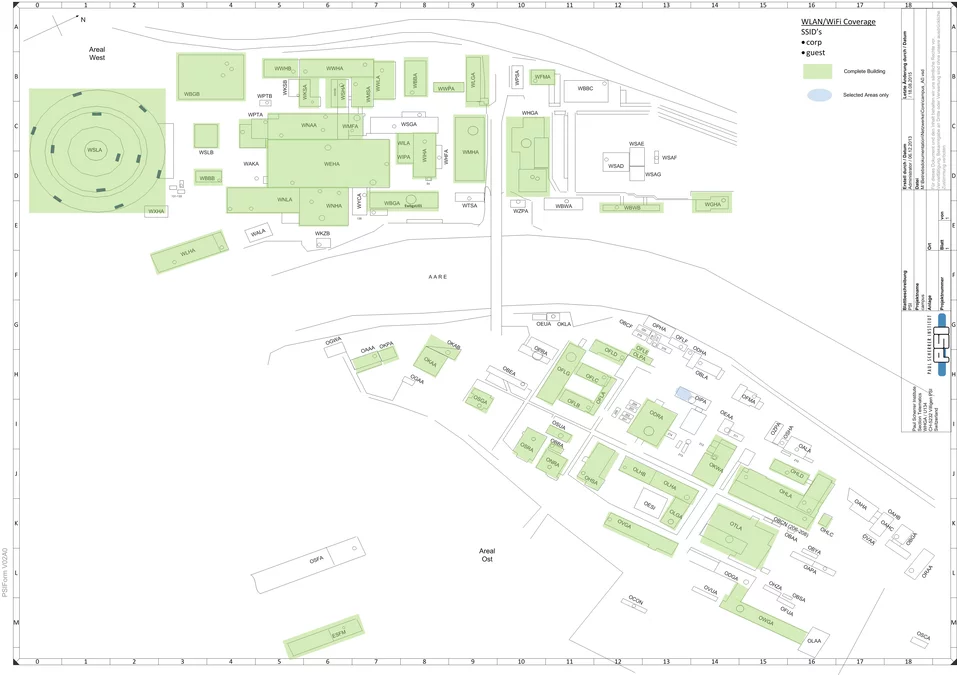 WLAN | Computing | Paul Scherrer Institut (PSI)