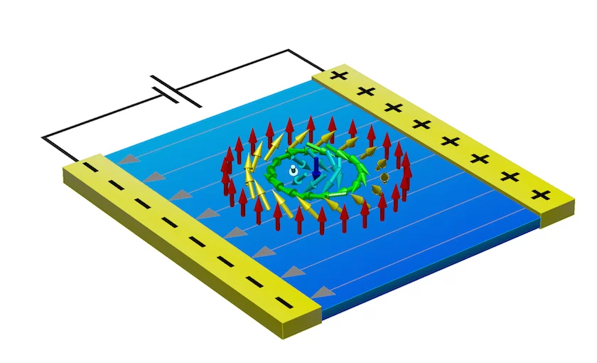Electric-Field-Induced Skyrmion Distortion | LNS | Paul Scherrer ...