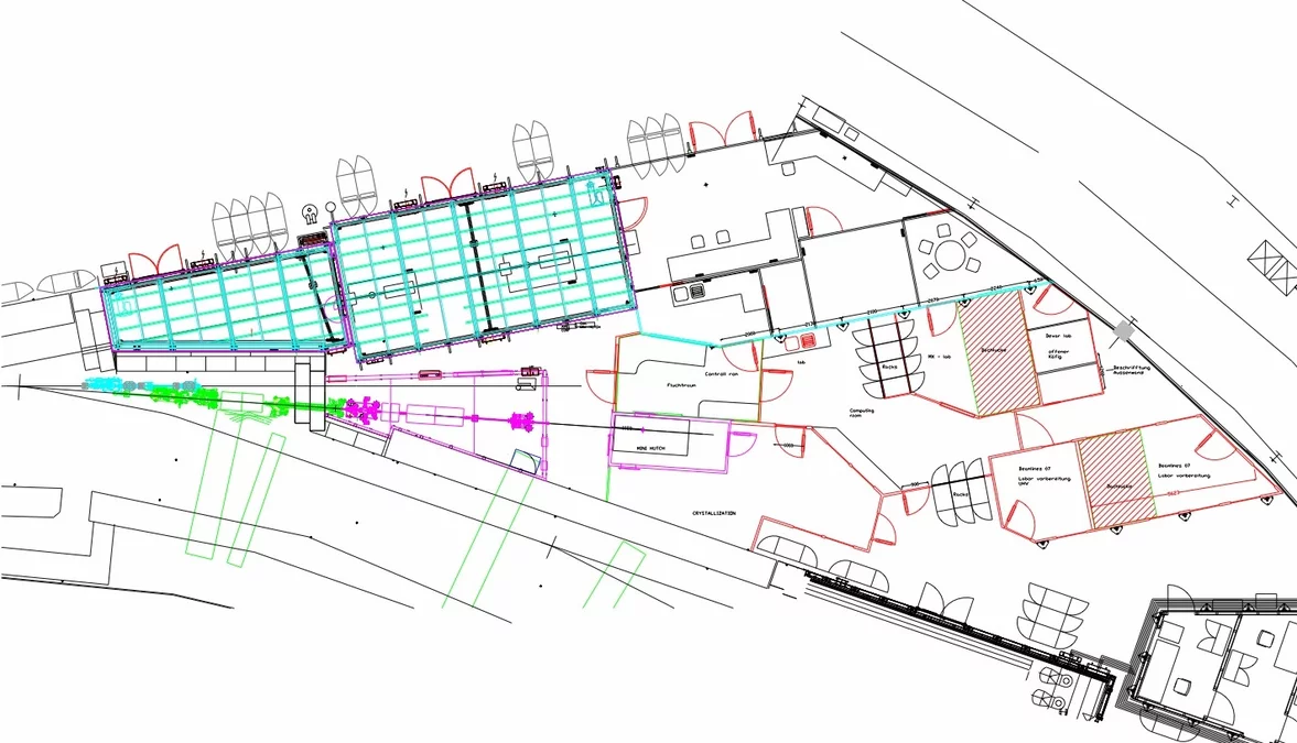 Beamline Layout | PXIII | Paul Scherrer Institut (PSI)